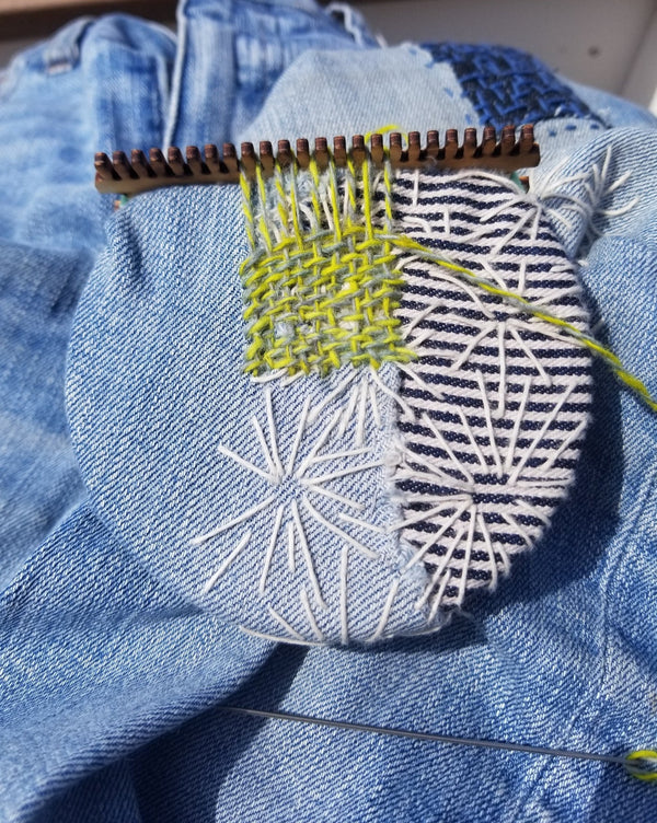 Katrinkles - Bigger Darning & Mending Loom Kit PRE-ORDER - Yarn Loop