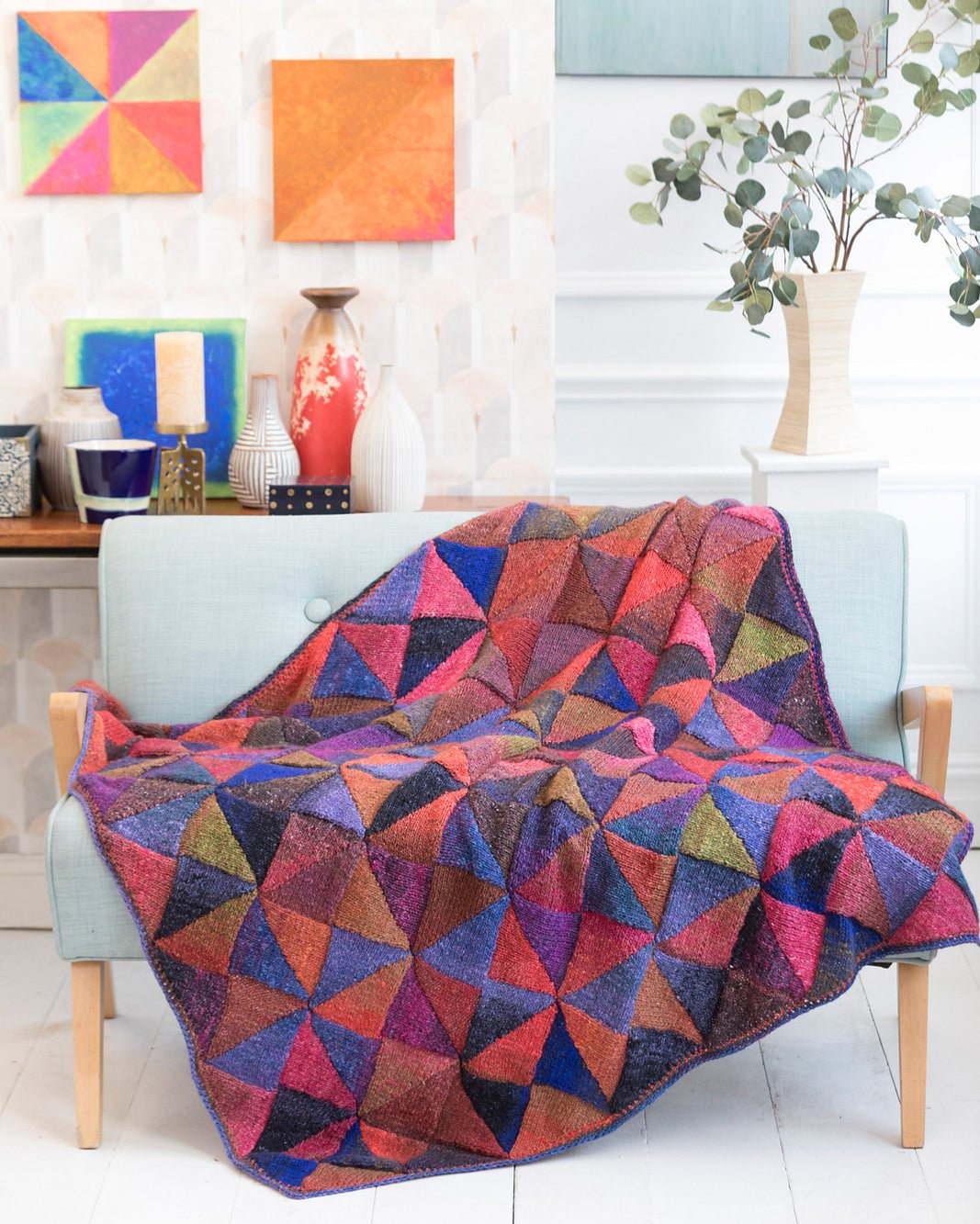 Timeless Noro Knit Blankets: 25 Colorful & Cozy Throws - Yarn Loop