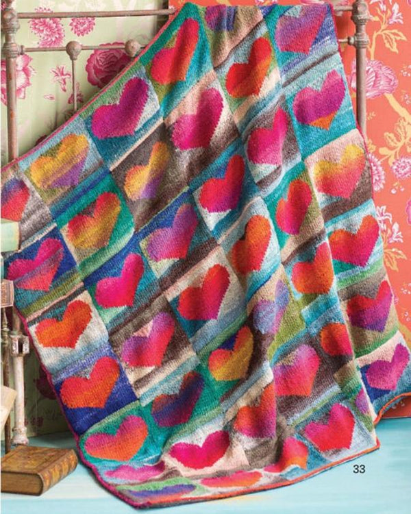 Timeless Noro Knit Blankets: 25 Colorful & Cozy Throws - Yarn Loop