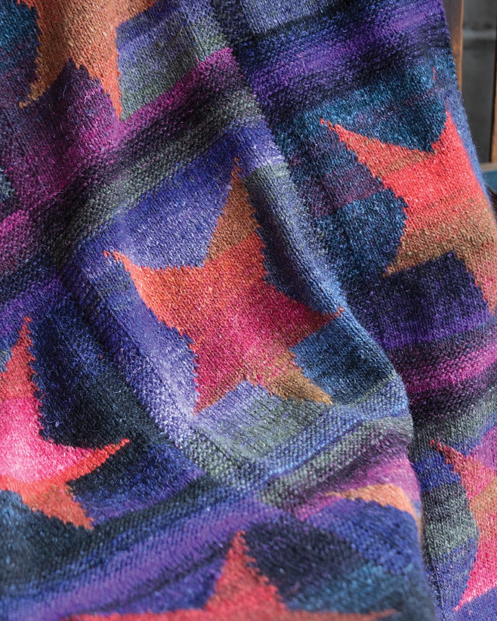 Timeless Noro Knit Blankets: 25 Colorful & Cozy Throws - Yarn Loop