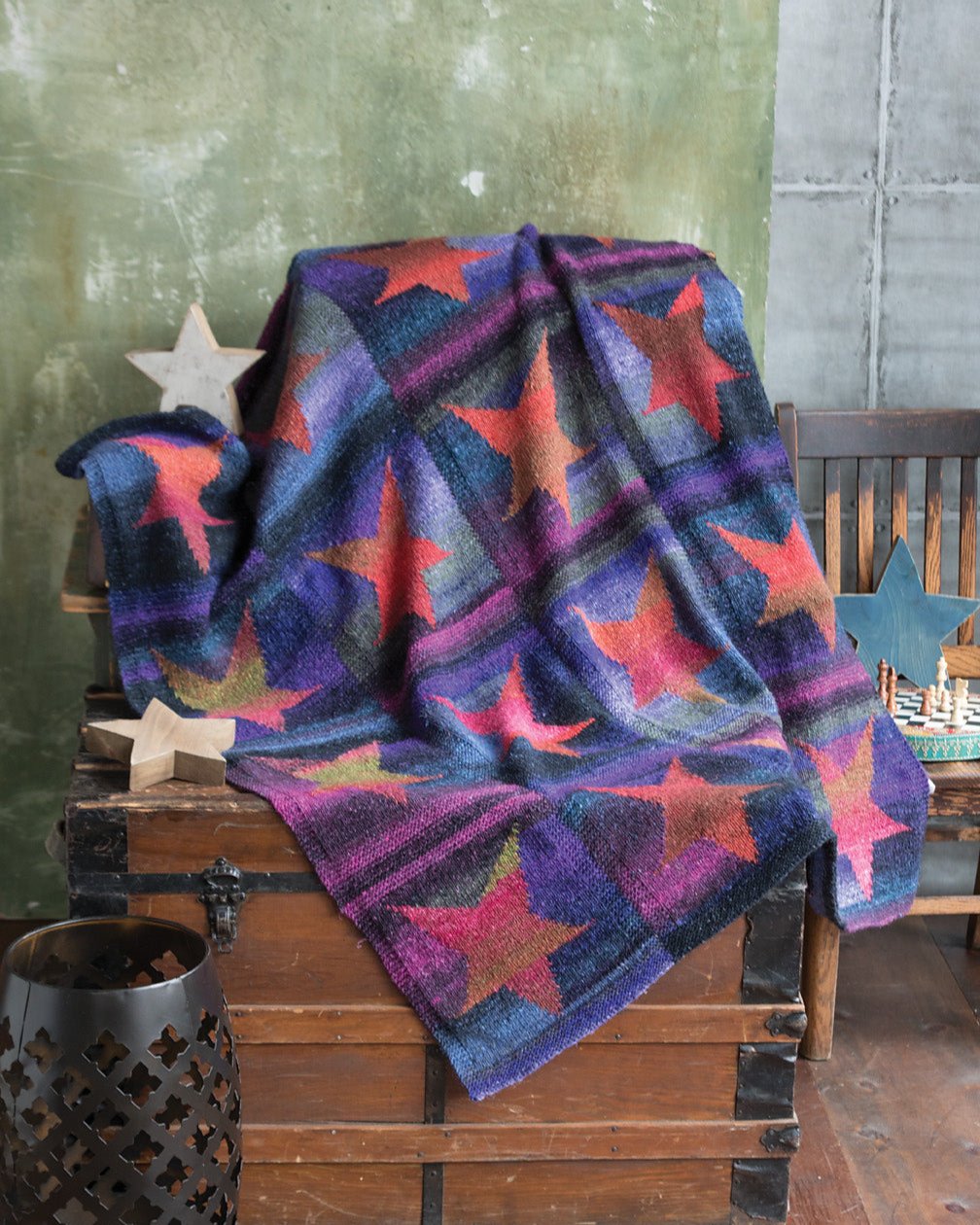 Timeless Noro Knit Blankets: 25 Colorful & Cozy Throws - Yarn Loop