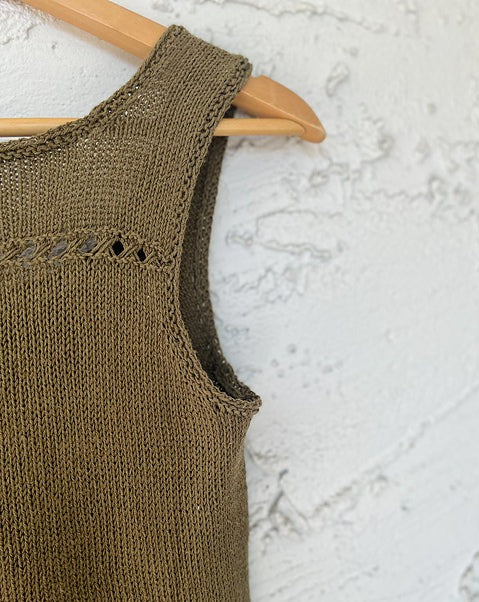 Flower Street Tank Top by SweaterFreak - Yarn Loop