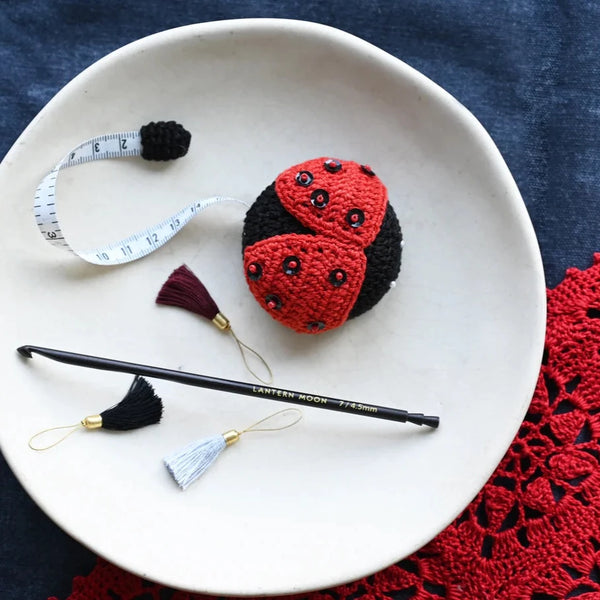 Lantern Moon - Ladybug Measuring Tape - Yarn Loop