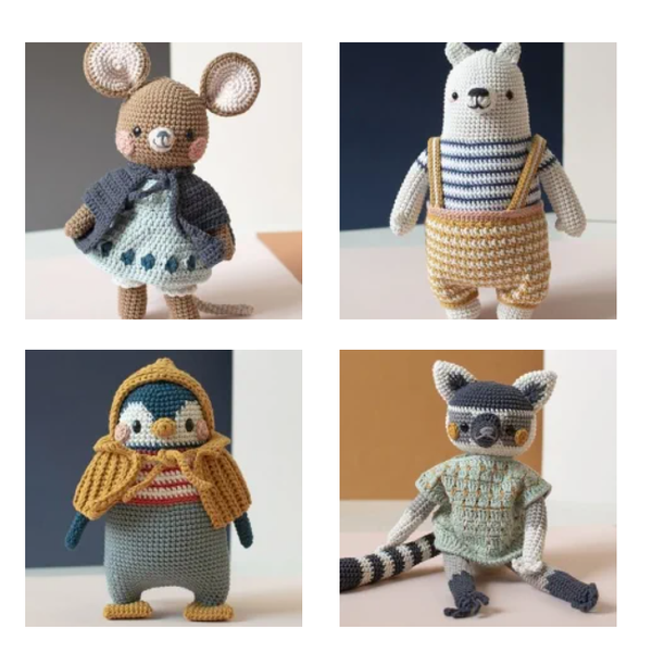 Animal Friends of Pica Pau 3 by Yan Schenkel - Yarn Loop